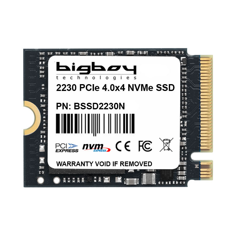 BSSD2230N1T Bigboy NVMe 1TB M2 2230 SSD dimensions Bigboy Technologies